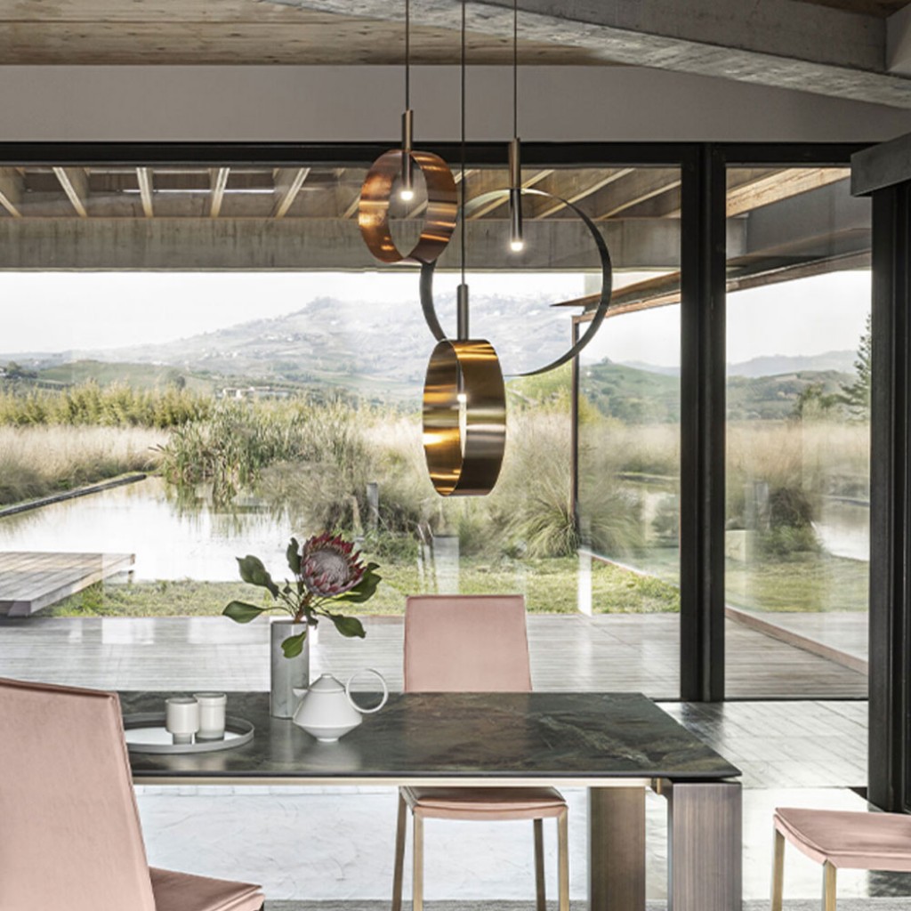 Corpuri de iluminat Riflessi, colectia Led Loop